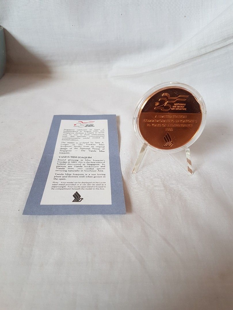 Singapore Airlines Raffles Class A Limited Edition Commemorating ...