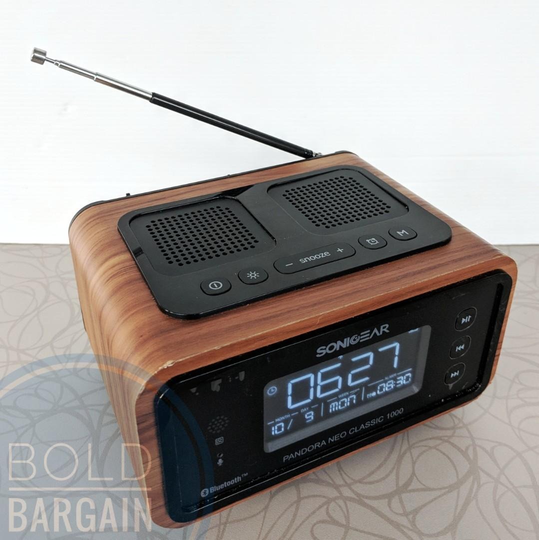 SONICGEAR PANDORA NEO CLASSIC 1000 Stereo Bluetooth Speaker with ...