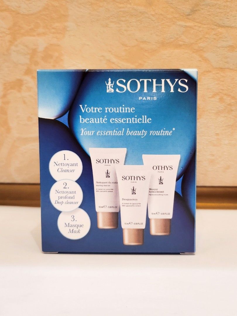 Sothys Essentials Travel Set, Beauty & Personal Care, Face, Face Care ...