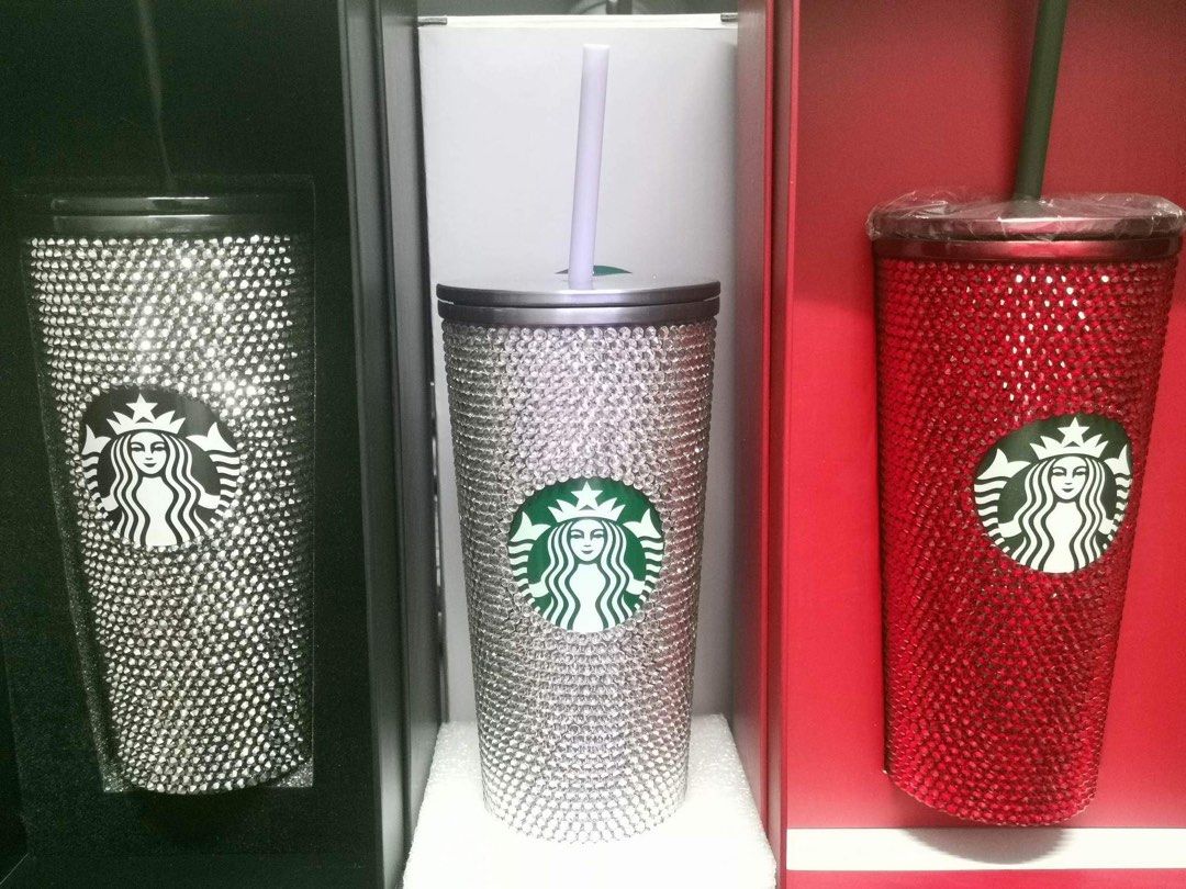 Starbucks Rhinestone Collection, Furniture & Home Living, Kitchenware ...