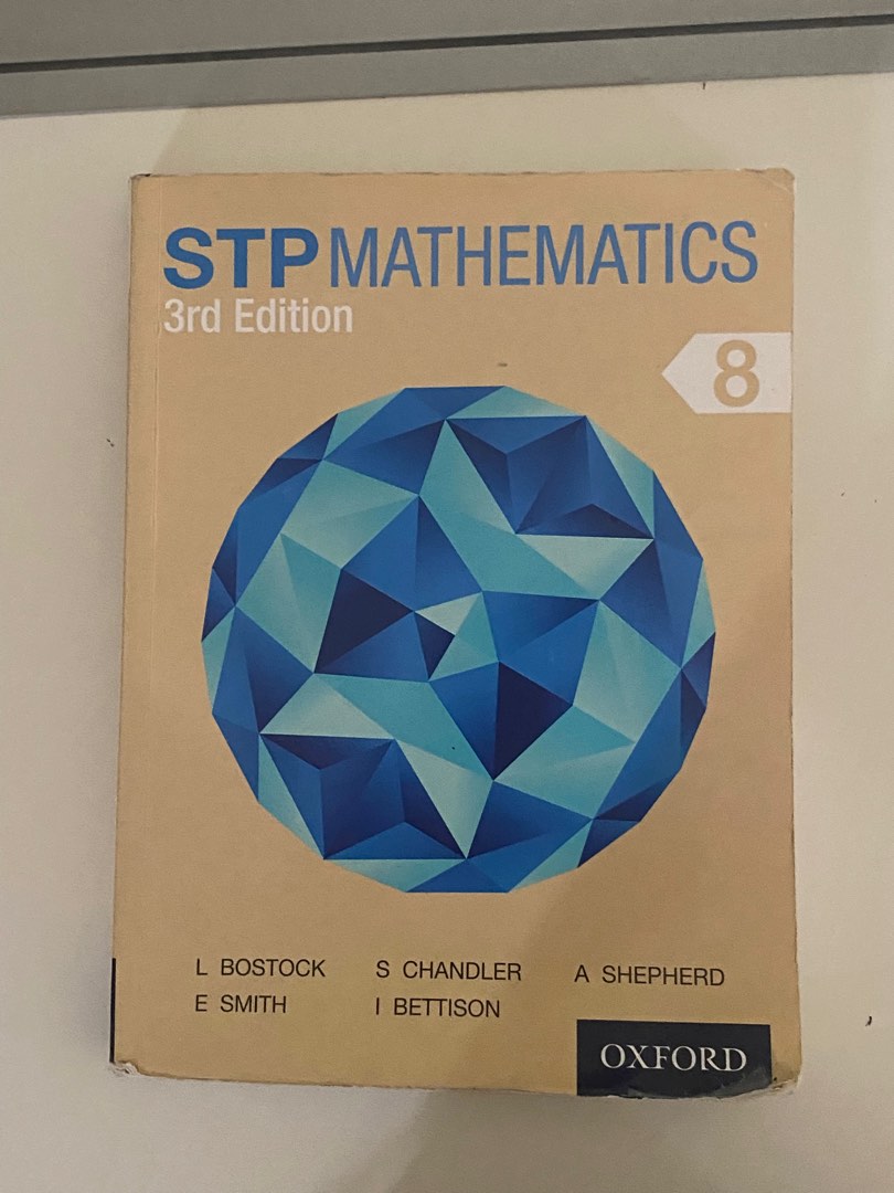 STP Mathematics 3rd Edition 8 IGCSE Textbook, Hobbies & Toys, Books ...