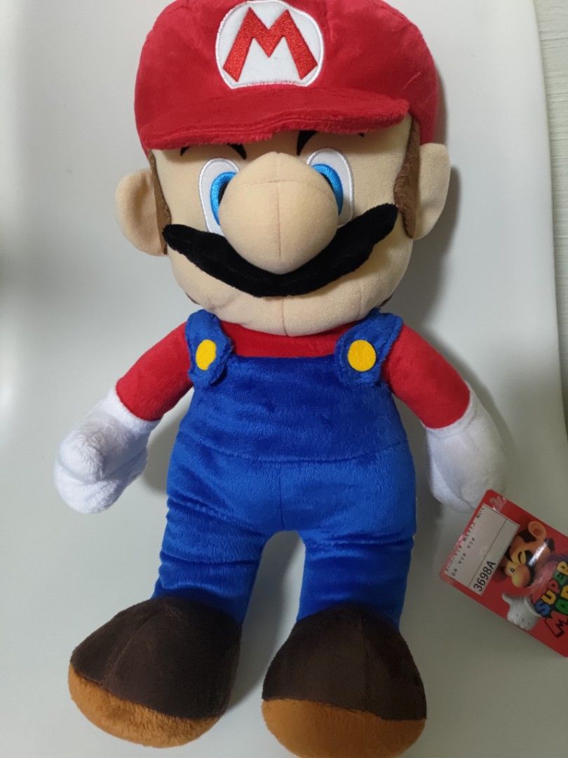 Super Mario BiG plush / plushie, Hobbies & Toys, Toys & Games on Carousell