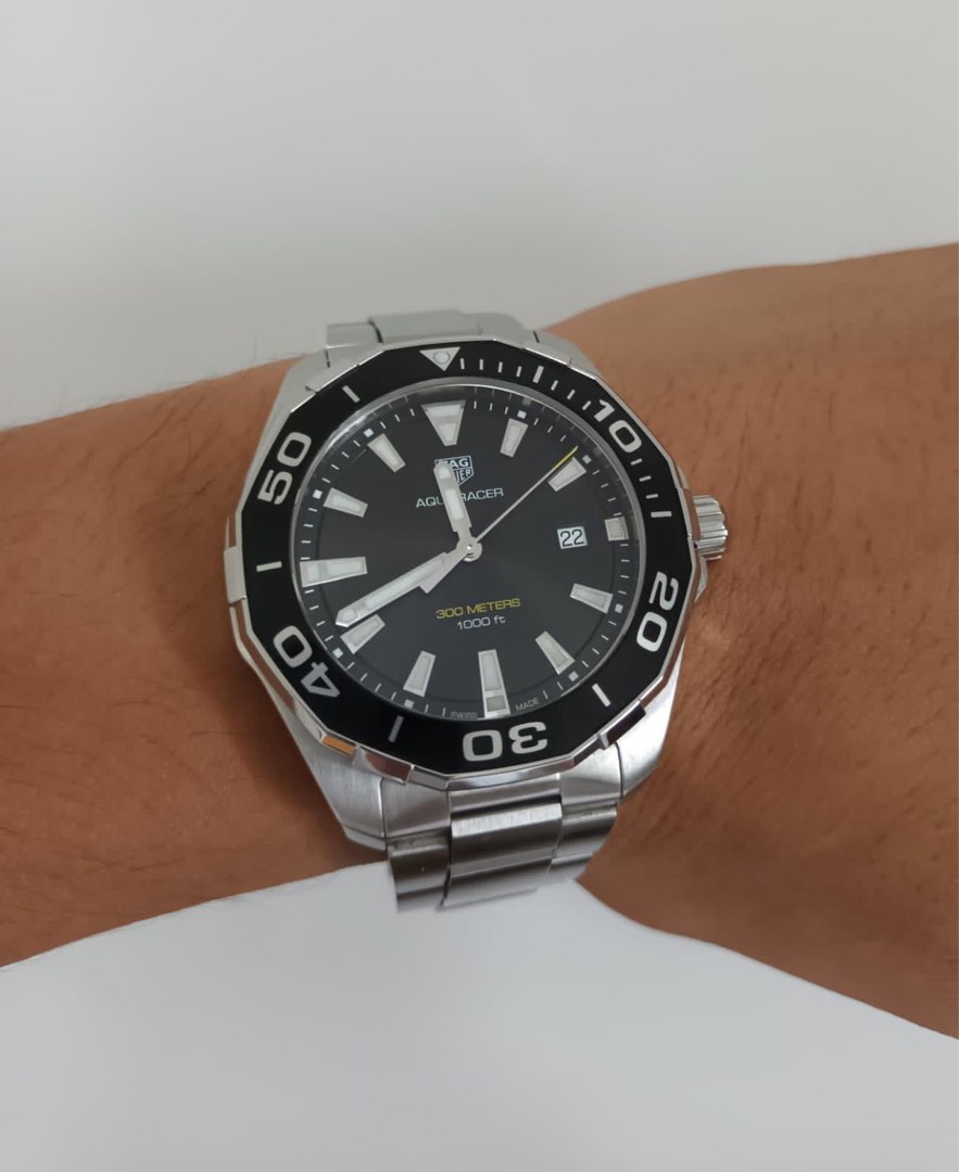 Tag Heuer Aquaracer WAY101A, Luxury, Watches on Carousell