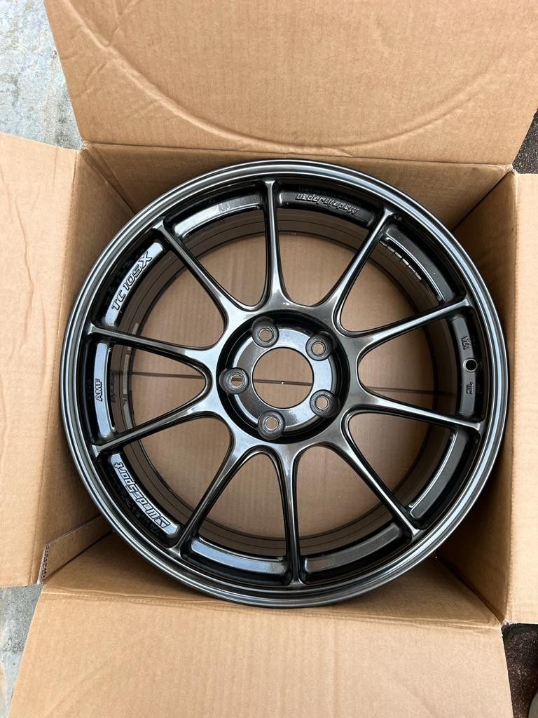 TC105X Wedssport 18" Original, Car Accessories, Tyres & Rims on Carousell