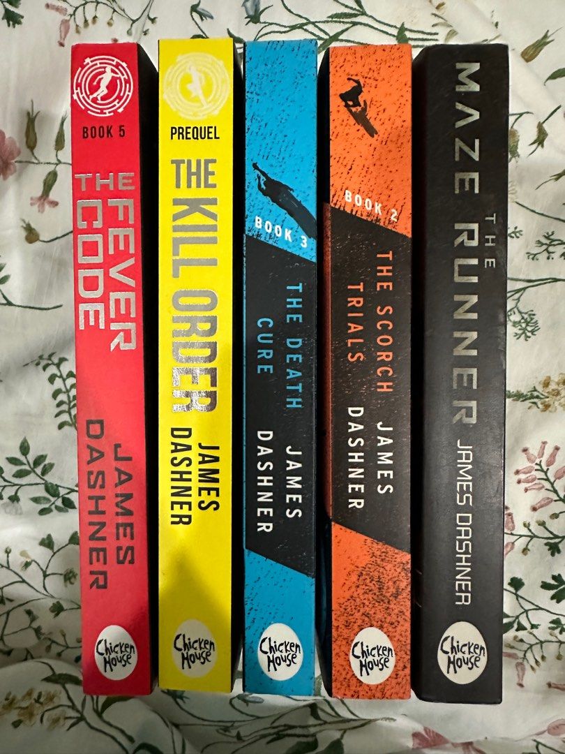 The Maze Runner set, Hobbies & Toys, Books & Magazines, Storybooks on ...
