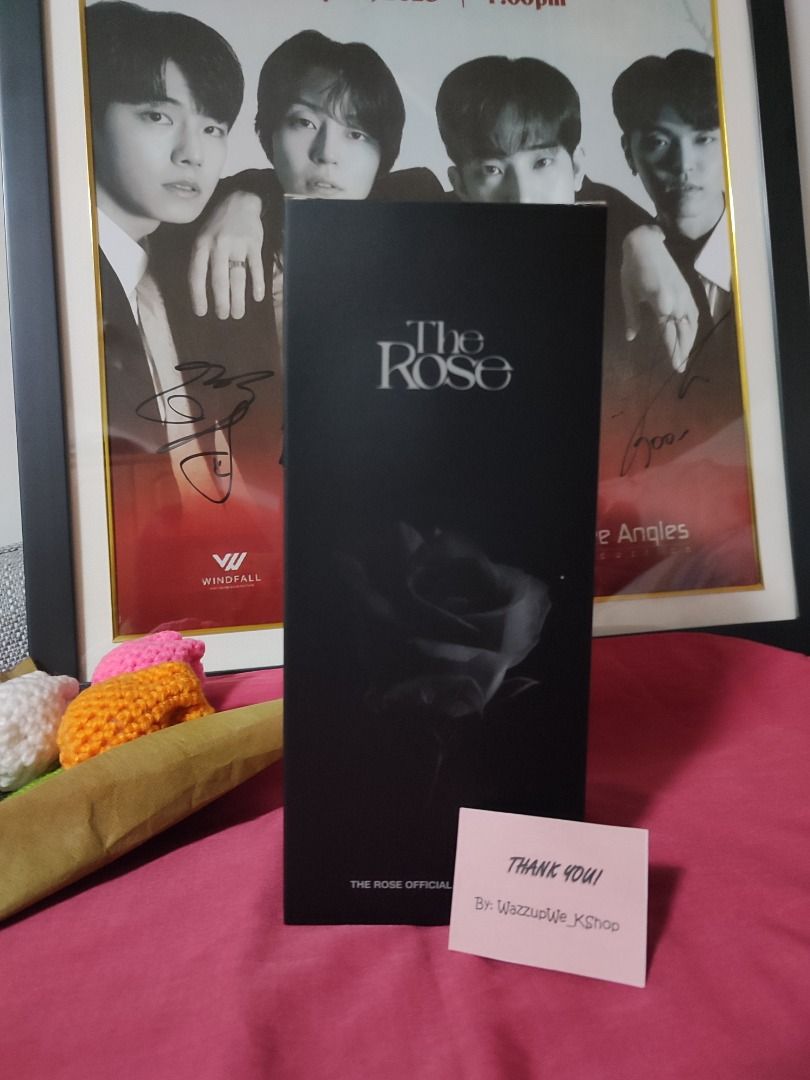 THE ROSE Official Light stick (Rosebeam), Hobbies & Toys, Memorabilia & Collectibles, K-Wave on ...