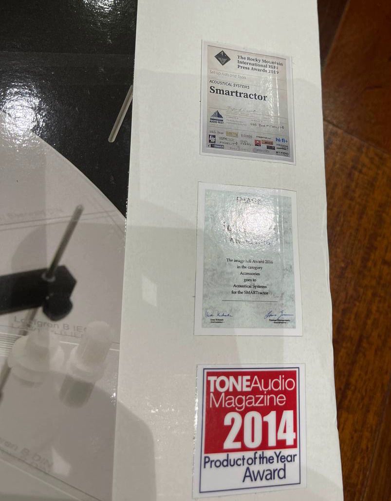 The SMARTractor - Tonearm Alignment Tool Turntable Kalibrasi Piringan ...