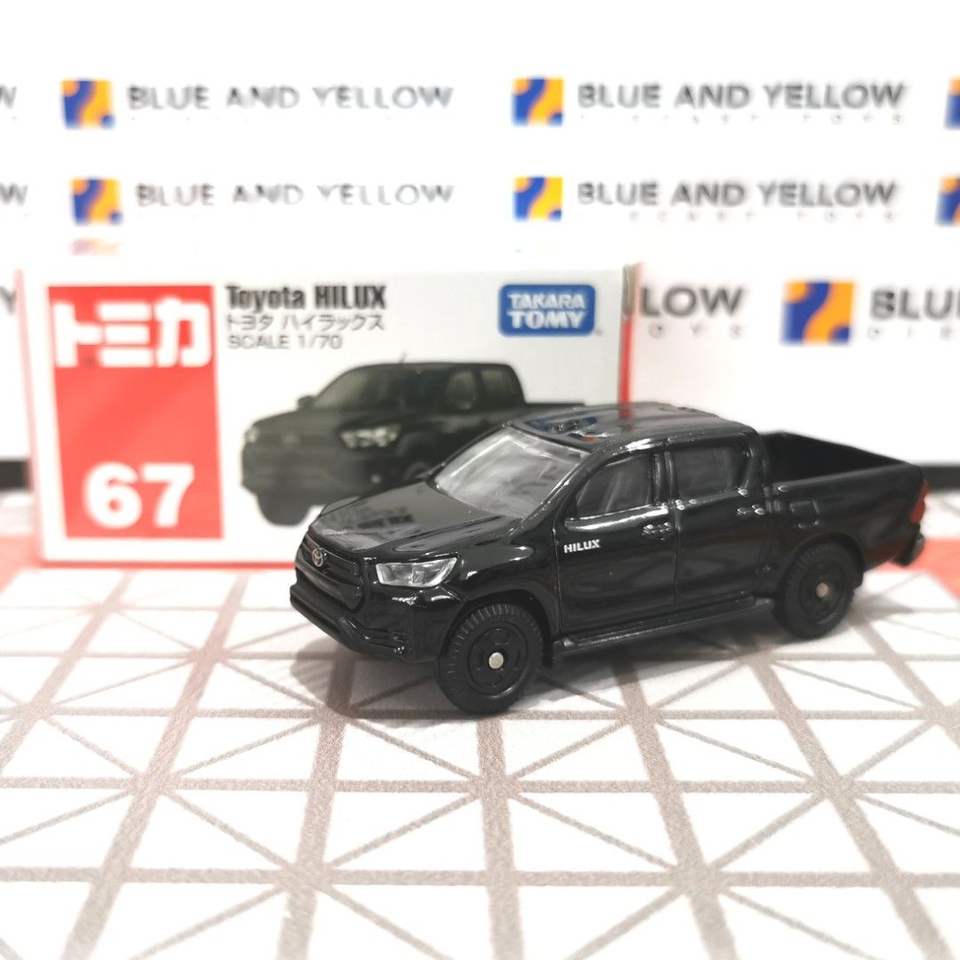 Tomica Toyota Hilux Diecast Scale Model Toy Car, Hobbies & Toys, Toys ...