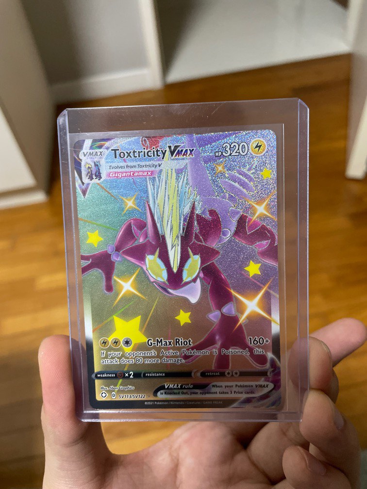 Toxtricity vmax, Hobbies & Toys, Toys & Games on Carousell