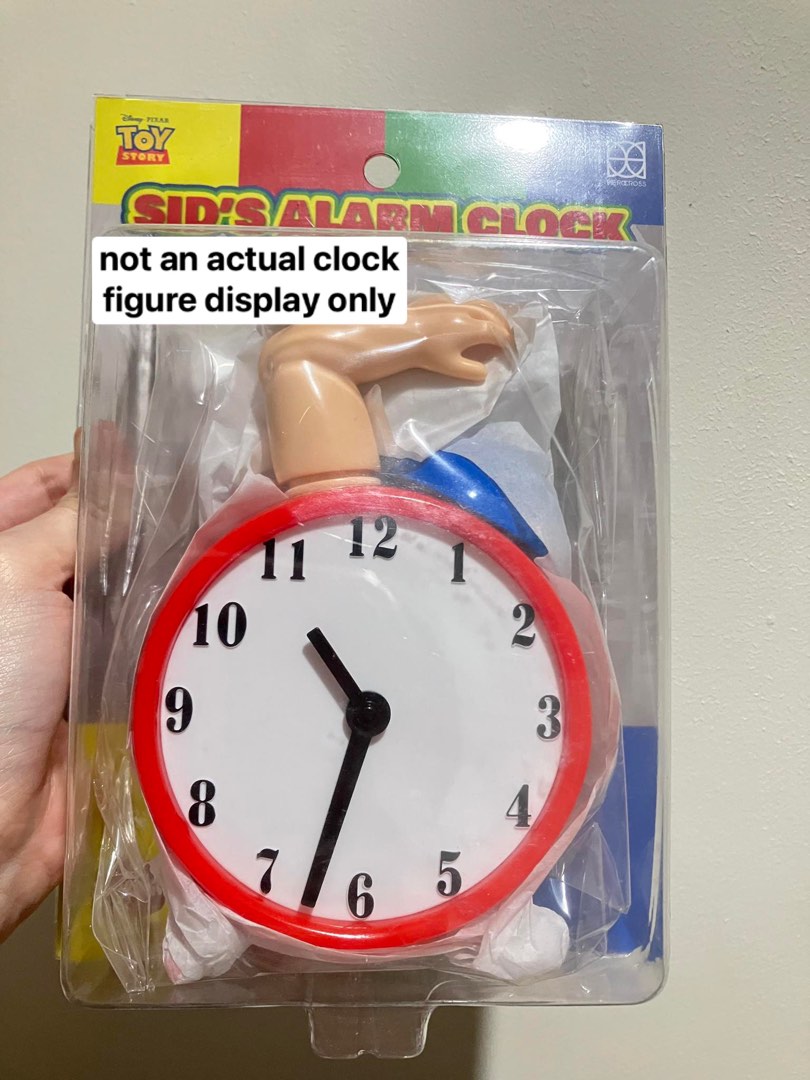 Toy Story Sid Alarm Clock on Carousell