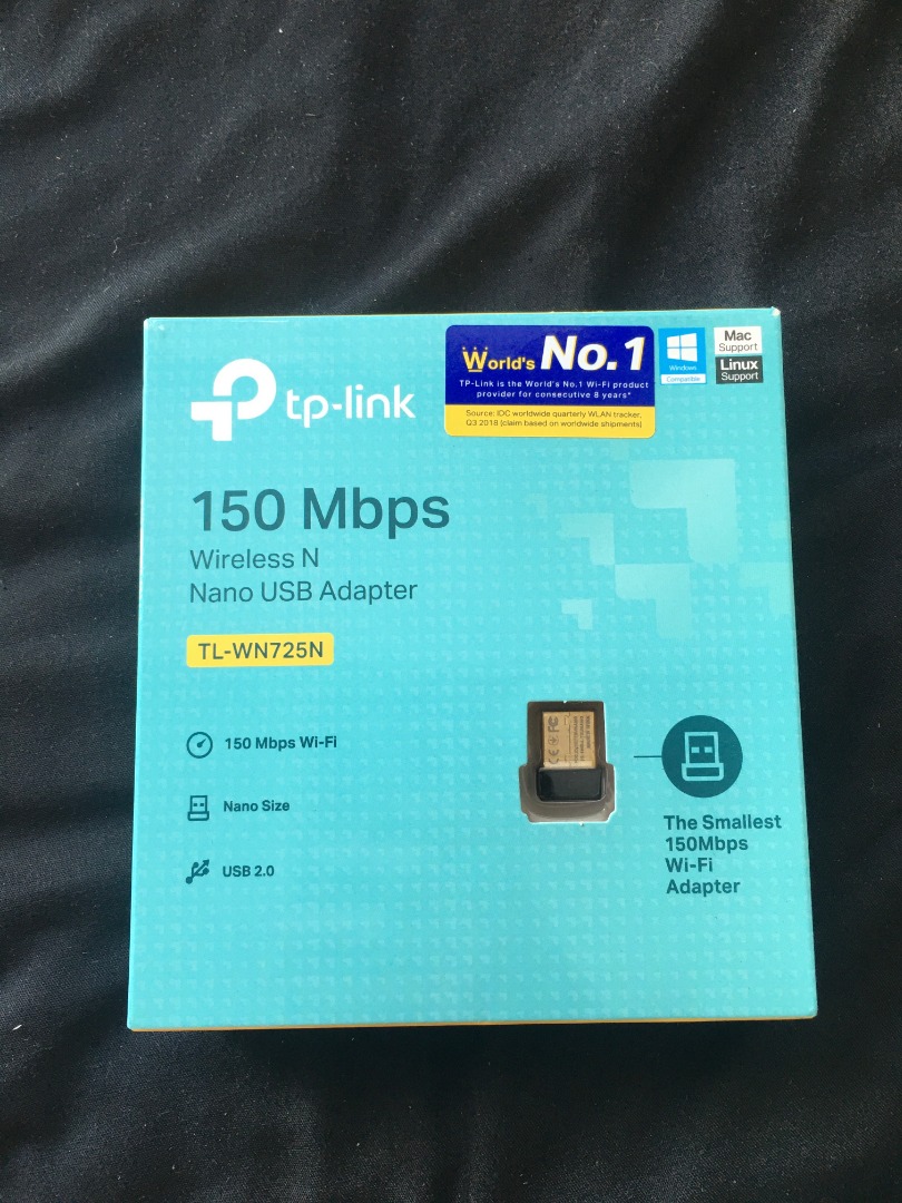TP-Link 150 Mbps Wireless N Nano USB Adapter (TL-WN725N), Computers ...