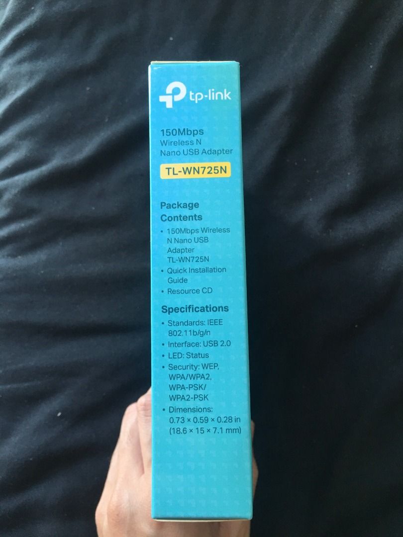 TP-Link 150 Mbps Wireless N Nano USB Adapter (TL-WN725N), Computers ...