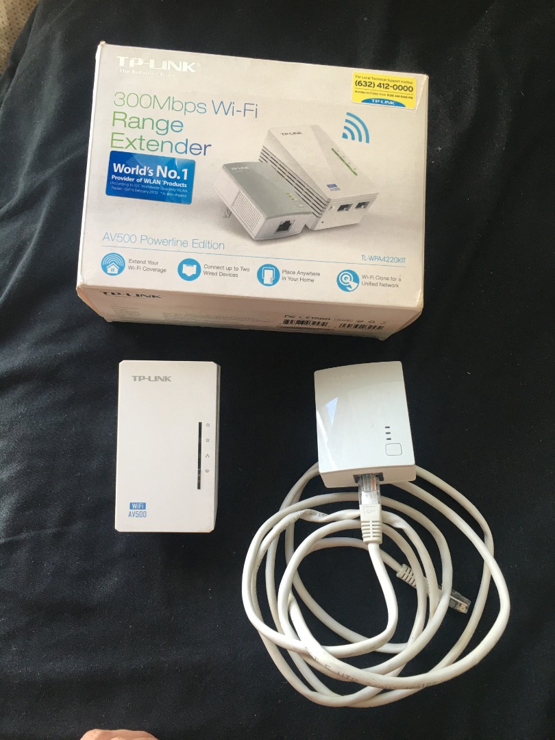 Tp Link 300mbps Wi Fi Range Extender Av500 Powerline Edition