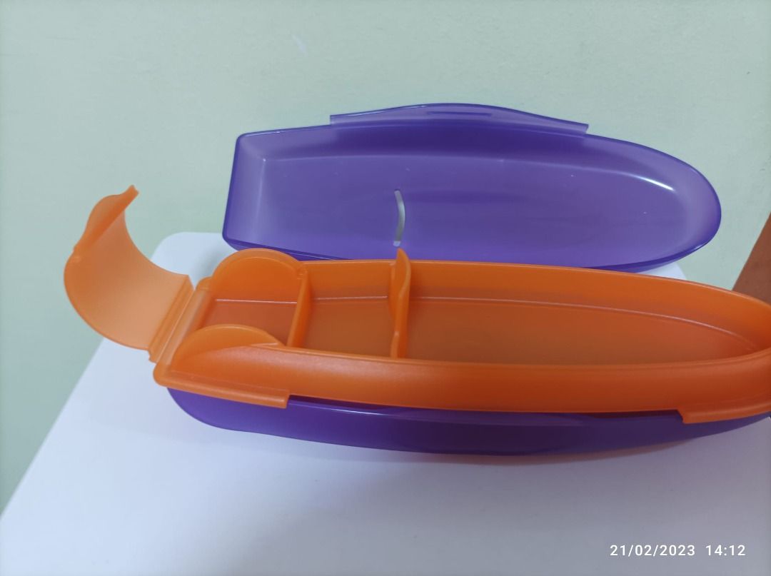 Tupperware Versa/ ship/rocket pencil case, Hobbies & Toys, Stationery ...