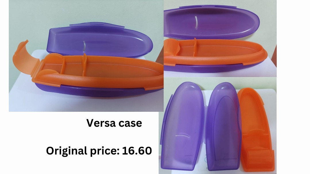 Tupperware Versa/ ship/rocket pencil case, Hobbies & Toys, Stationery ...