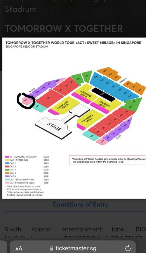 TXT SINGAPORE CONCERT TICKETS, Tickets & Vouchers, Event Tickets on Carousell
