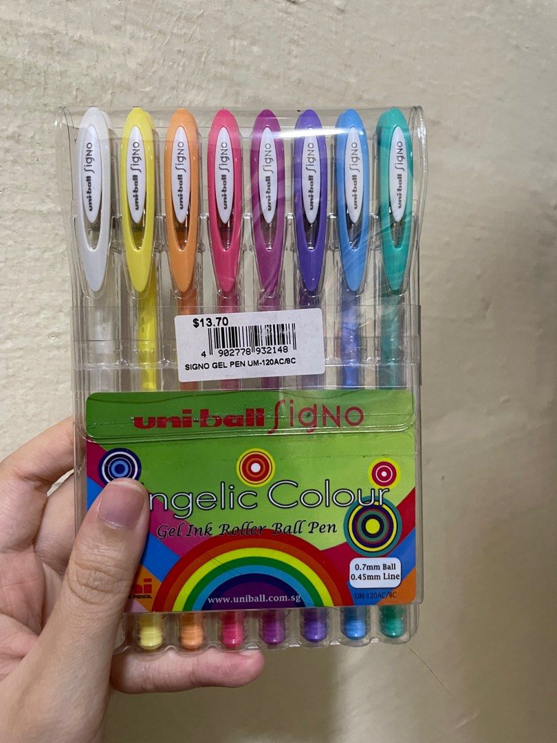 Uni-ball Signo (8 Colours), Hobbies & Toys, Stationery & Craft ...