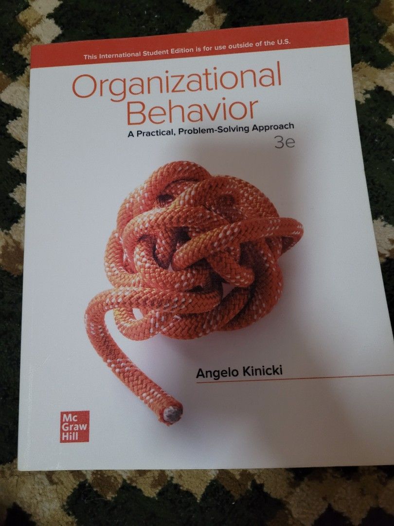 (USED) Organizational Behavior by Angelo Kinicki 3rd edition, Hobbies ...