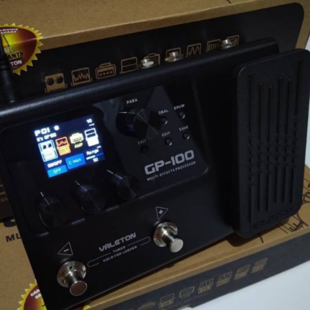 Valeton GP-100 Multi Effects Processor, Musik & Media, Alat di Carousell