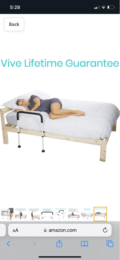 Vive Bed Rail Stand Up Assist Brand New, Furniture & Home Living, Bathroom & Kitchen Fixtures on ...