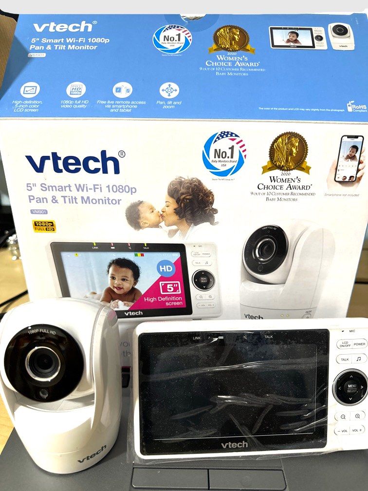 VTech VM901 baby monitor , Babies & Kids, Baby Monitors on Carousell