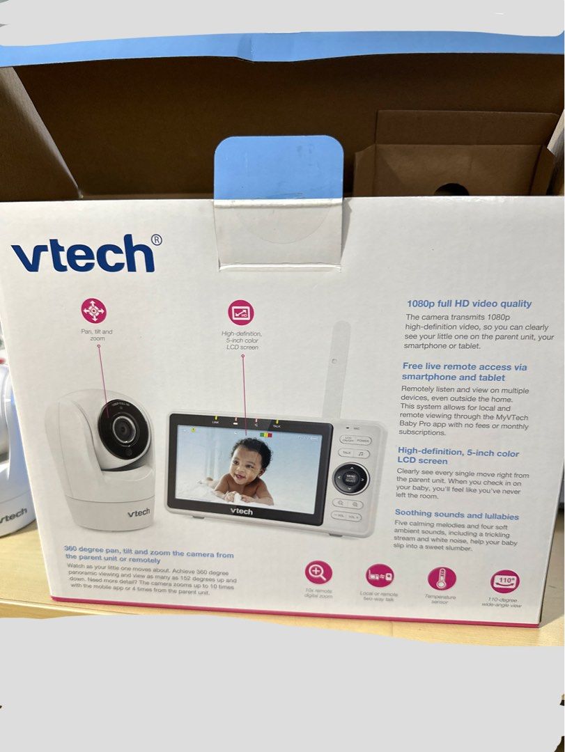 VTech VM901 baby monitor , Babies & Kids, Baby Monitors on Carousell