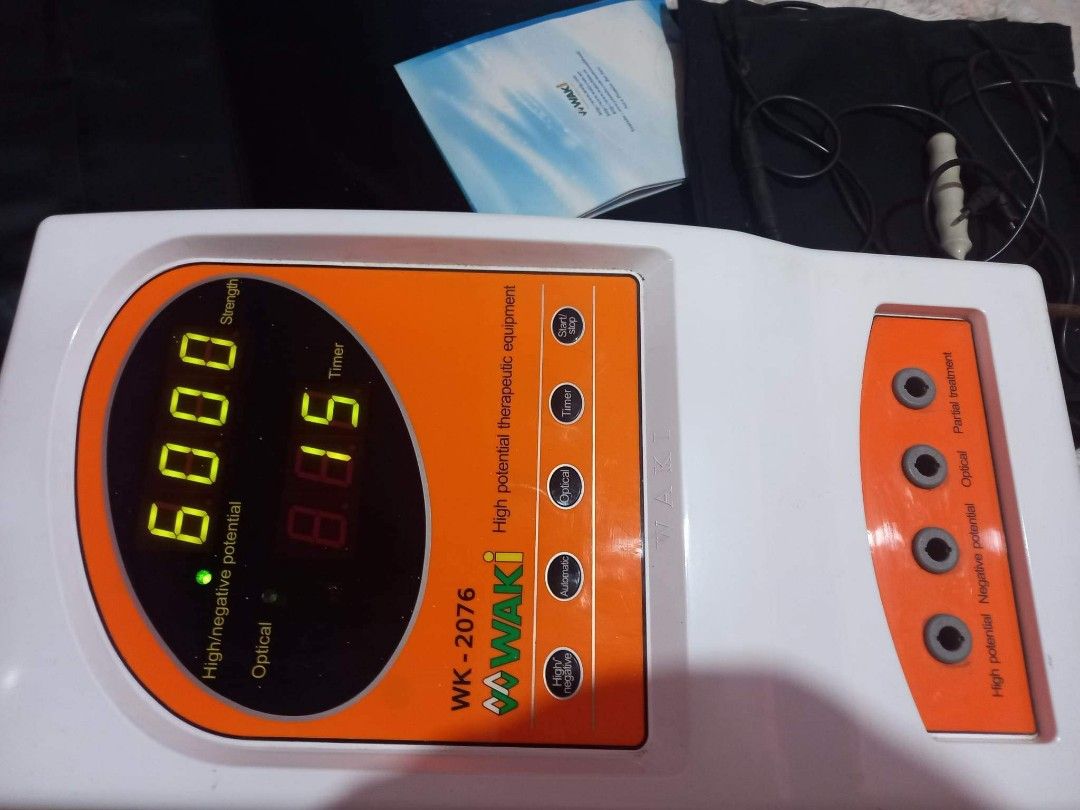 Waki high potential therapy machine, Health & Nutrition, Health ...