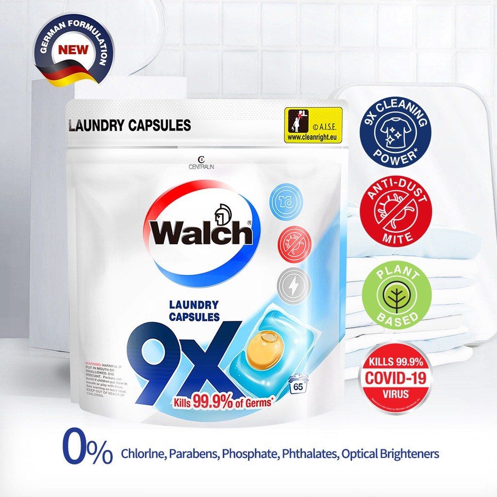 Walch laundry capsules, Furniture & Home Living, Cleaning & Homecare ...