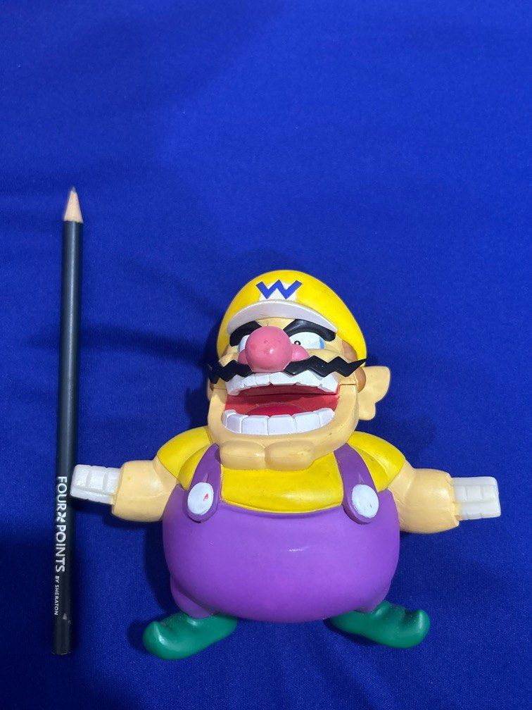 Wario from Super Mario Figure, Hobbies & Toys, Toys & Games on Carousell