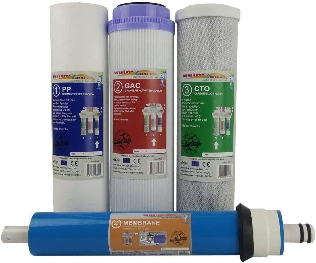 Water2buy Reverse Osmosis RO600 | 5 Stage Reverse Osmosis Water Filter ...