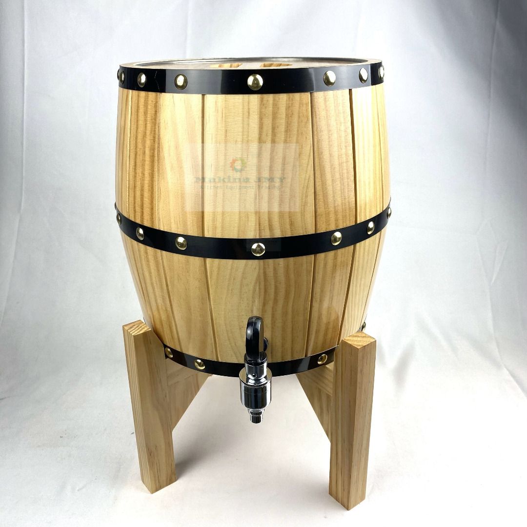 Wooden Whiskey Barrel, Furniture & Home Living, Home Improvement ...