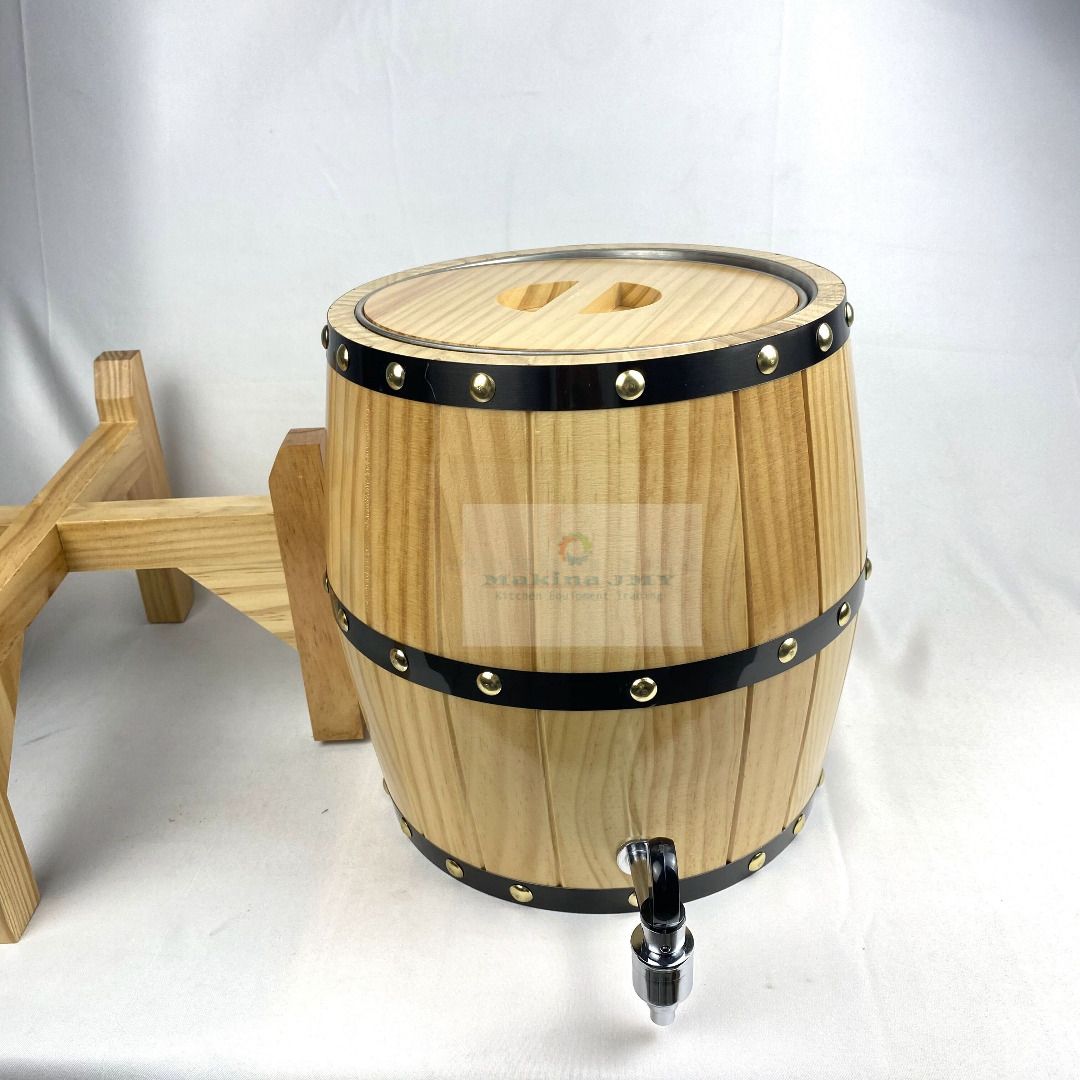 Wooden Whiskey Barrel, Furniture & Home Living, Home Improvement ...