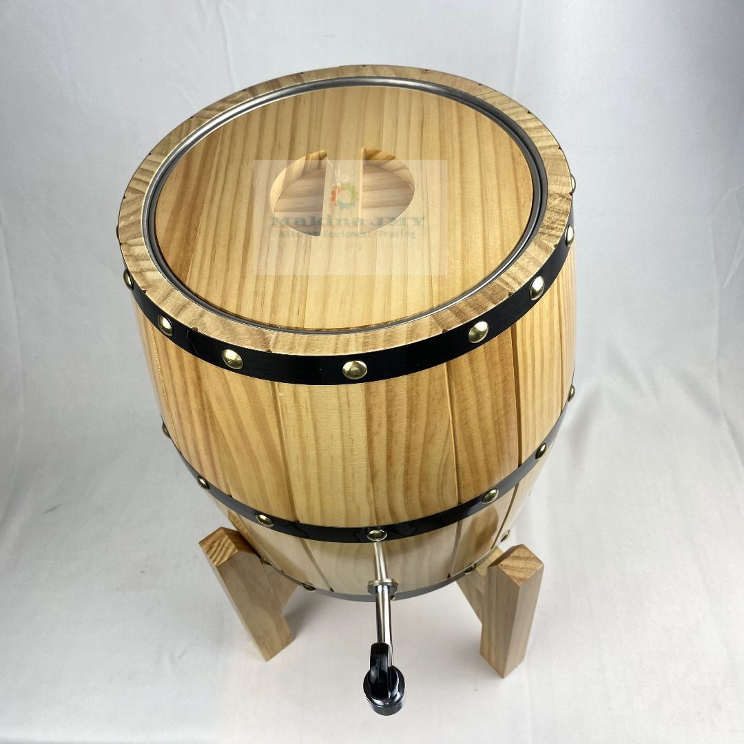 Wooden Whiskey Barrel, Furniture & Home Living, Home Improvement ...