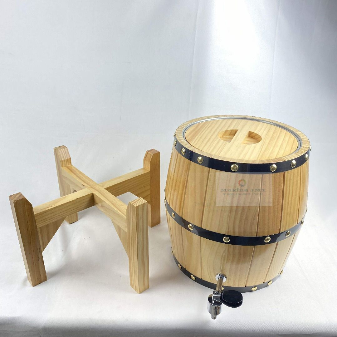 Wooden Whiskey Barrel, Furniture & Home Living, Home Improvement ...