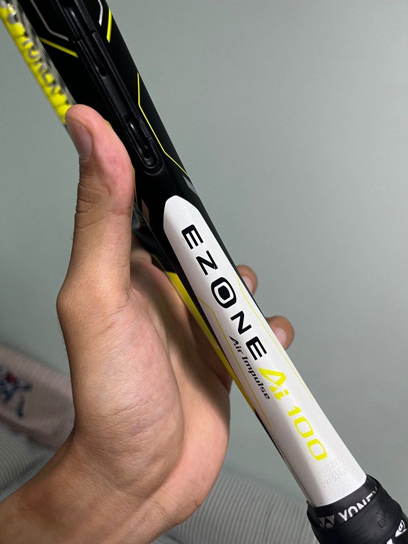 Yonex Ezone 100 Tennis racket, Sports Equipment, Sports & Games, Racket & Ball Sports on Carousell