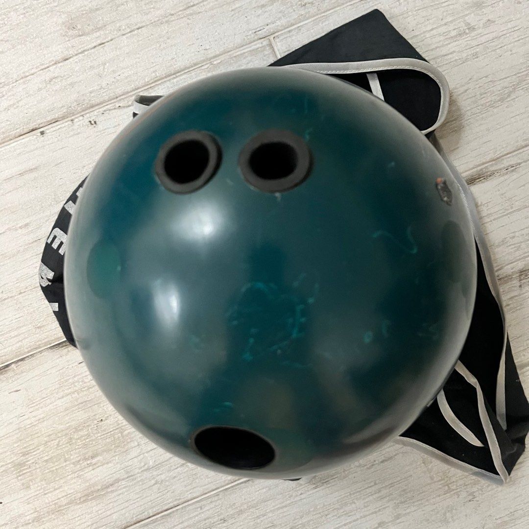 15lb Brunswick Quantum Forest Green bowling ball, Sports Equipment ...
