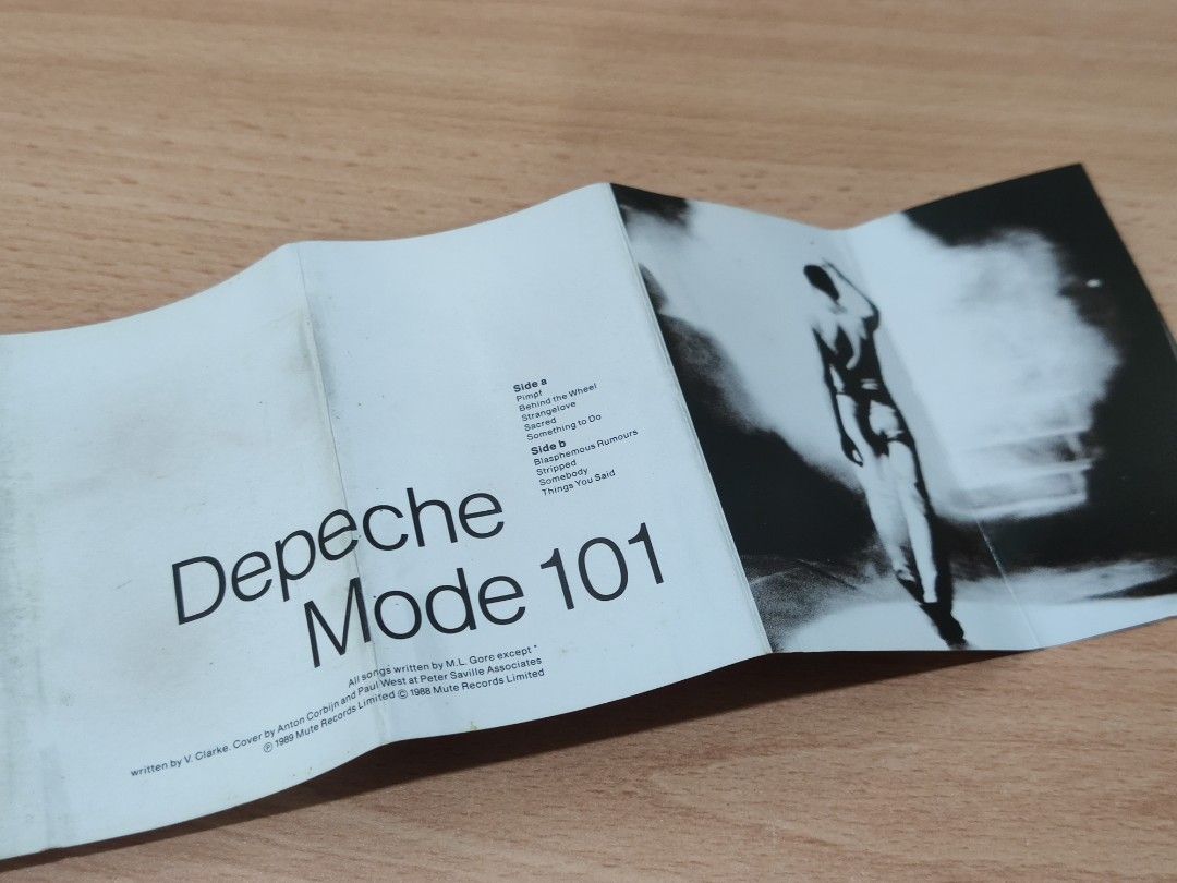 (2Cassette) Depeche Mode 101, Hobbies & Toys, Music & Media, CDs & DVDs on Carousell