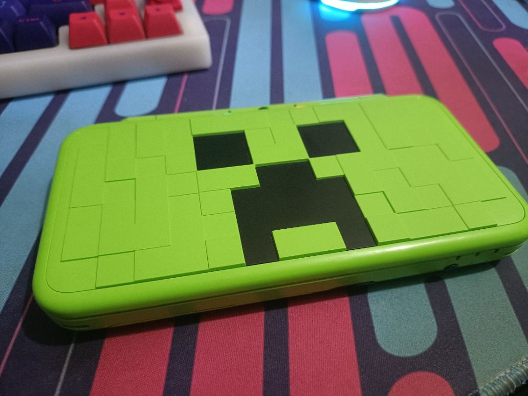 2DS XL CFW Minecraft Edition 128gb SDCard, Video Gaming, Video Game ...