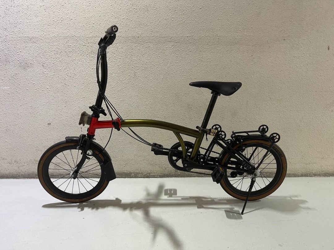 [2nd Hand] Pikes 6S Trifold Foldie Bike 16inch 6 Speed Foldable Bicycle ...