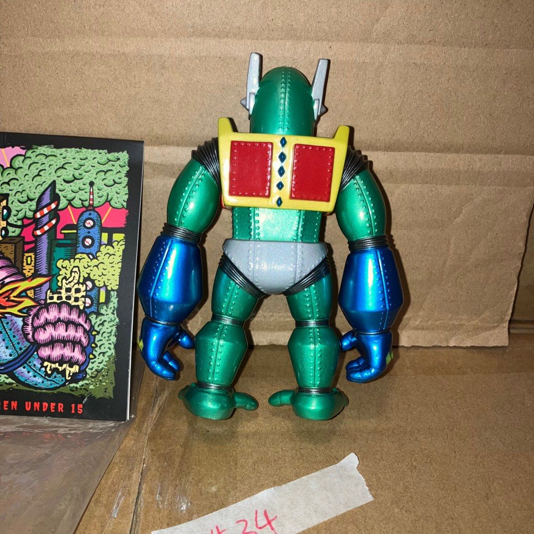 34 Planet X MINI MECHA GOLIATHON zig color devilman color, 興趣及遊戲, 玩具 ...