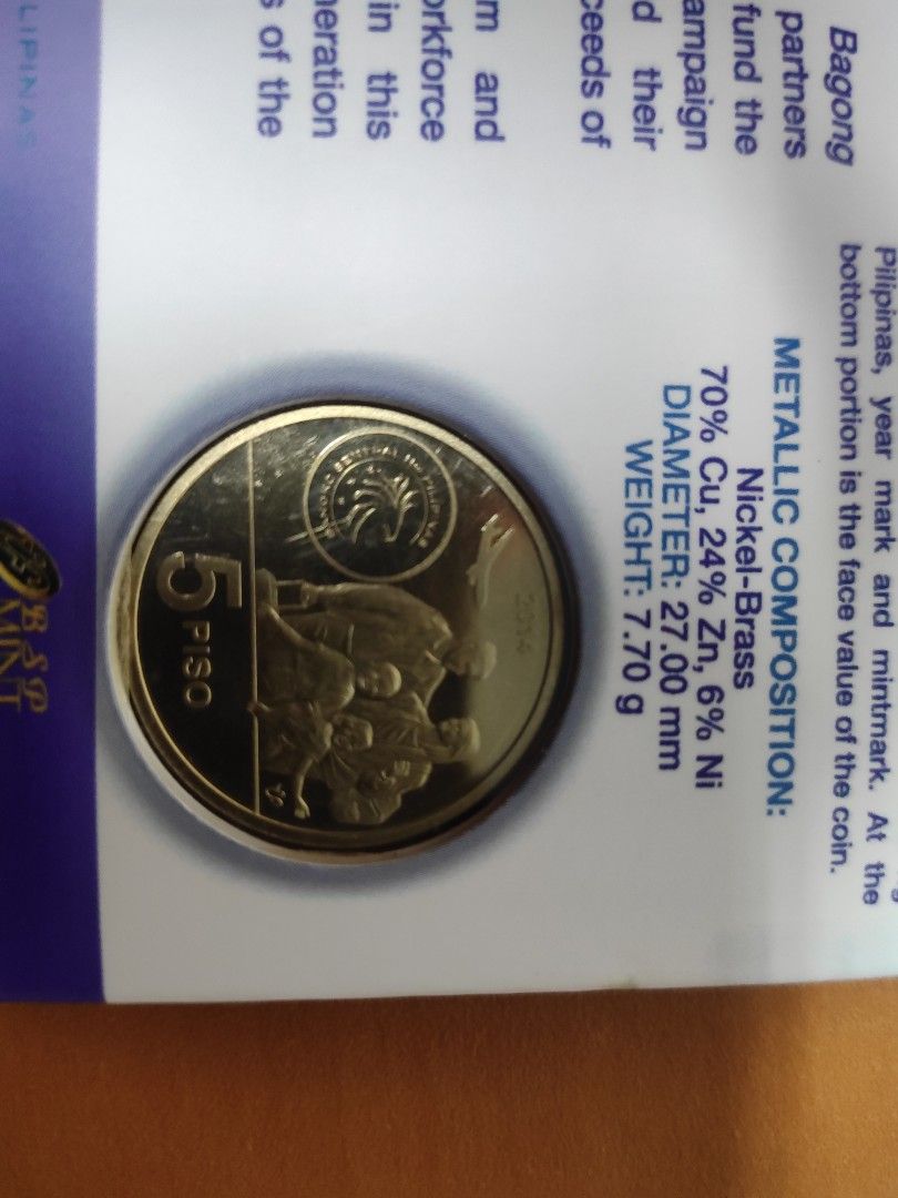 5 Peso Bagong Bayani Blister Pack, Hobbies & Toys, Memorabilia ...