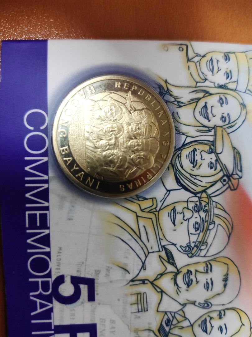 5 Peso Bagong Bayani Blister Pack, Hobbies & Toys, Memorabilia ...