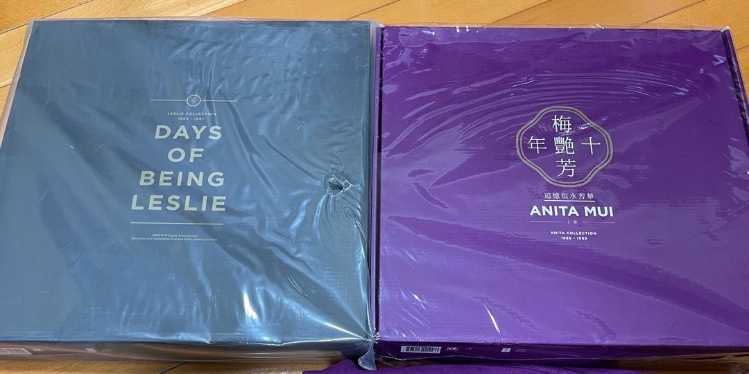 梅艷芳 十年 Ten Years - Anita Collection 1985-1989 (珍藏木製掛牆Boxset) (限量版) 全新 ...