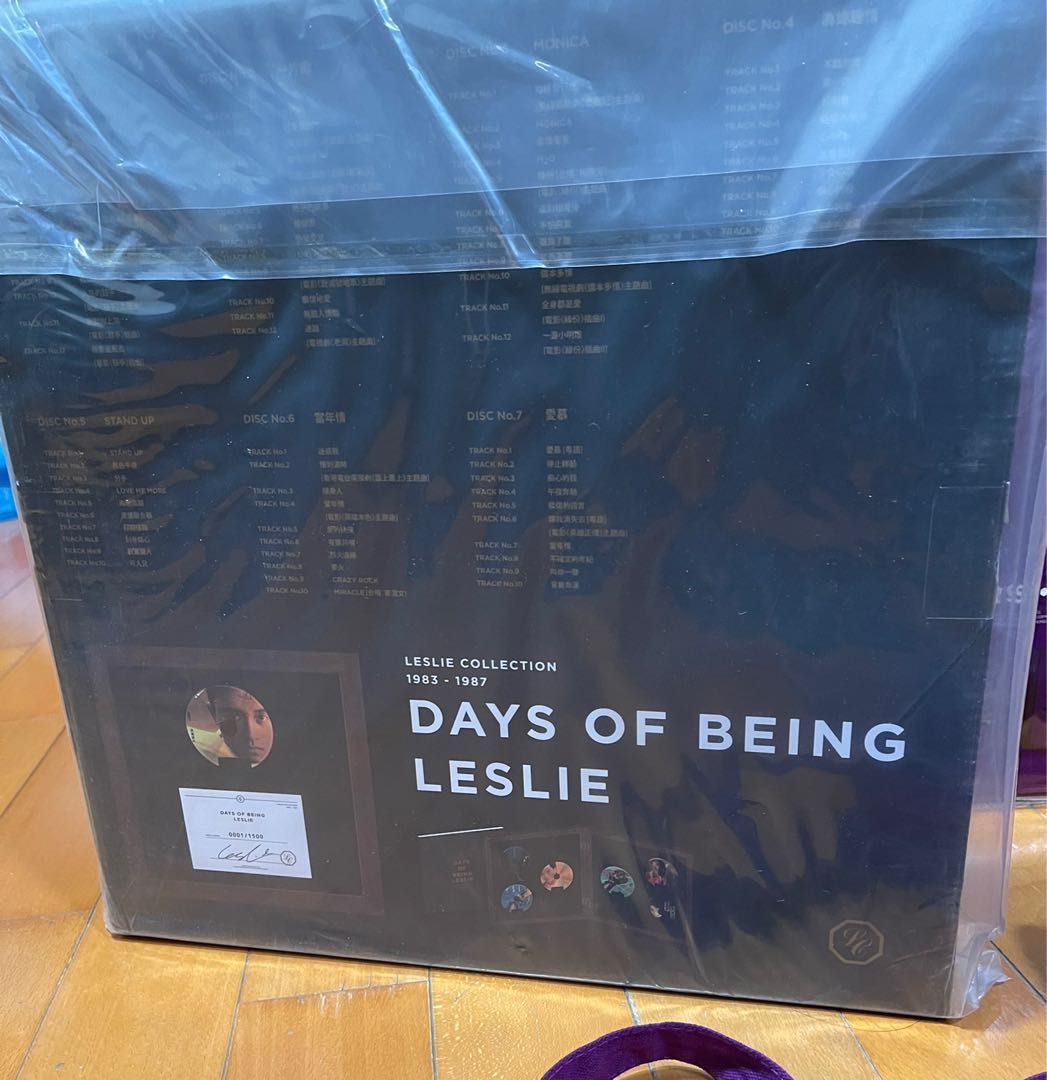 梅艷芳 十年 Ten Years - Anita Collection 1985-1989 (珍藏木製掛牆Boxset) (限量版) 全新 ...