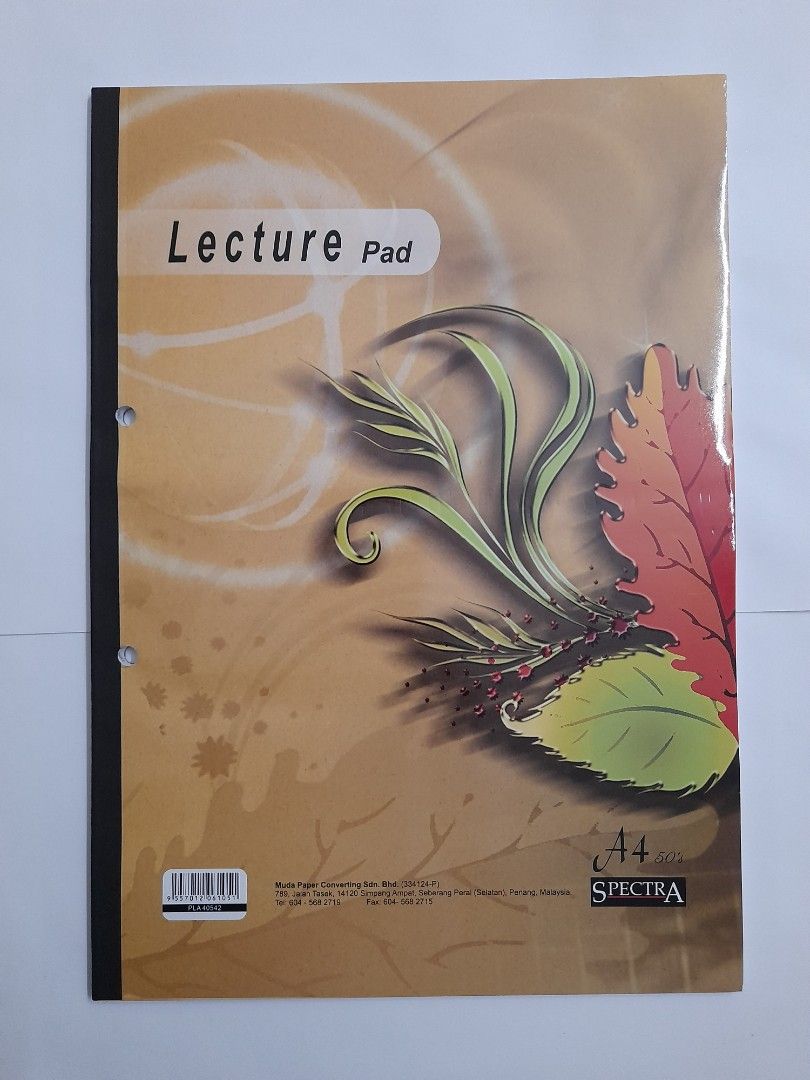 A4 Lecture Pad 50 Sheets, Hobbies & Toys, Stationery & Craft ...