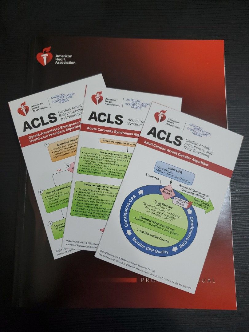 ACLS provider manual 2020 version, 興趣及遊戲, 書本 & 文具, 教科書 - Carousell