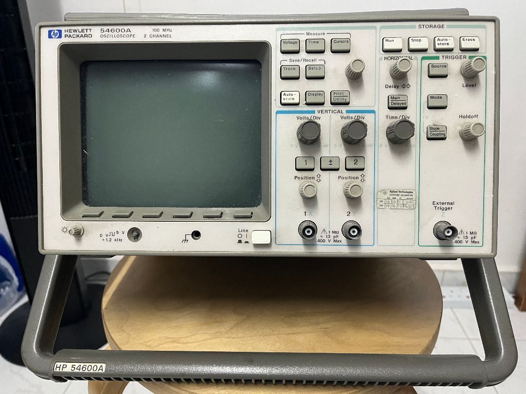 Agilent 54600A 100 MHz Oscilloscope, Computers & Tech, Office ...