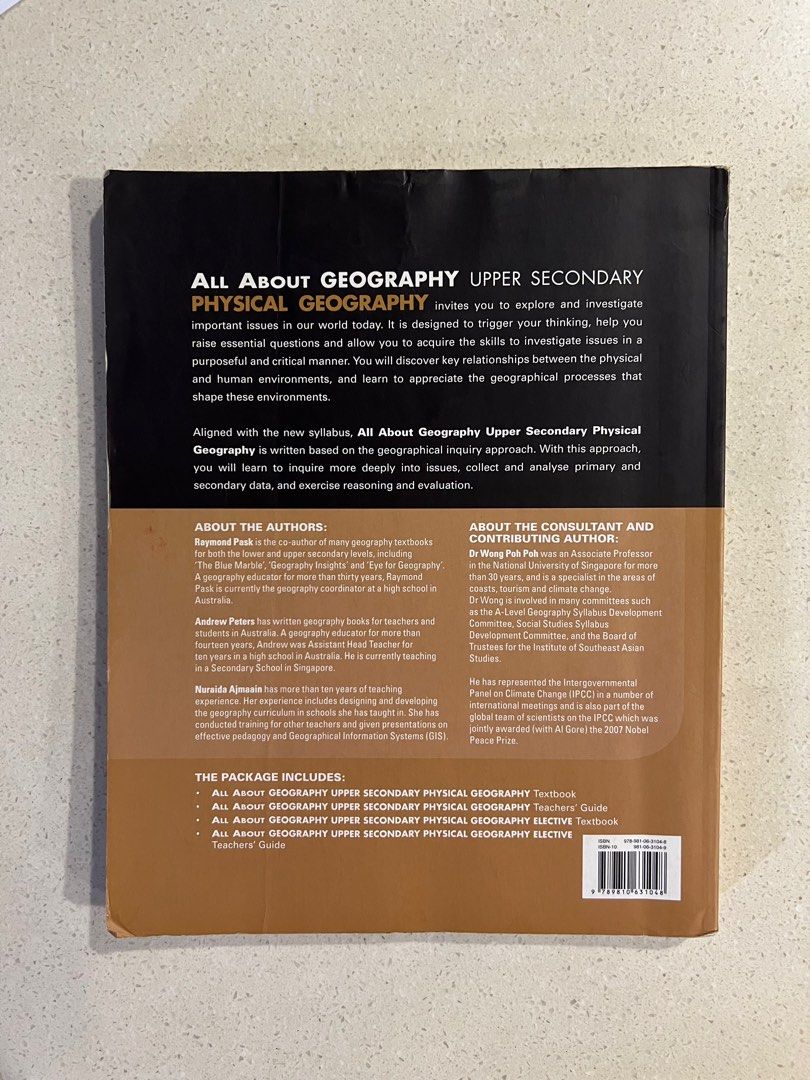 All About Geography: Physical Geography Textbook (Upper Secondary ...