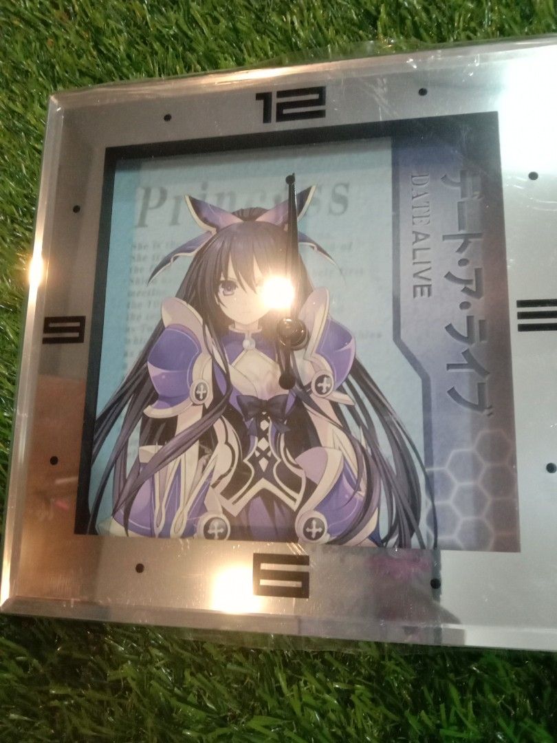 Anime Date Alive Glass Clock on Carousell