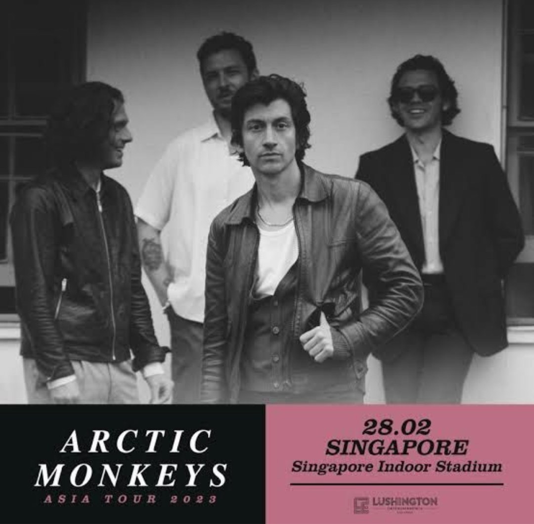 Arctic Monkey Ticket, Tickets & Vouchers, Event Tickets on Carousell